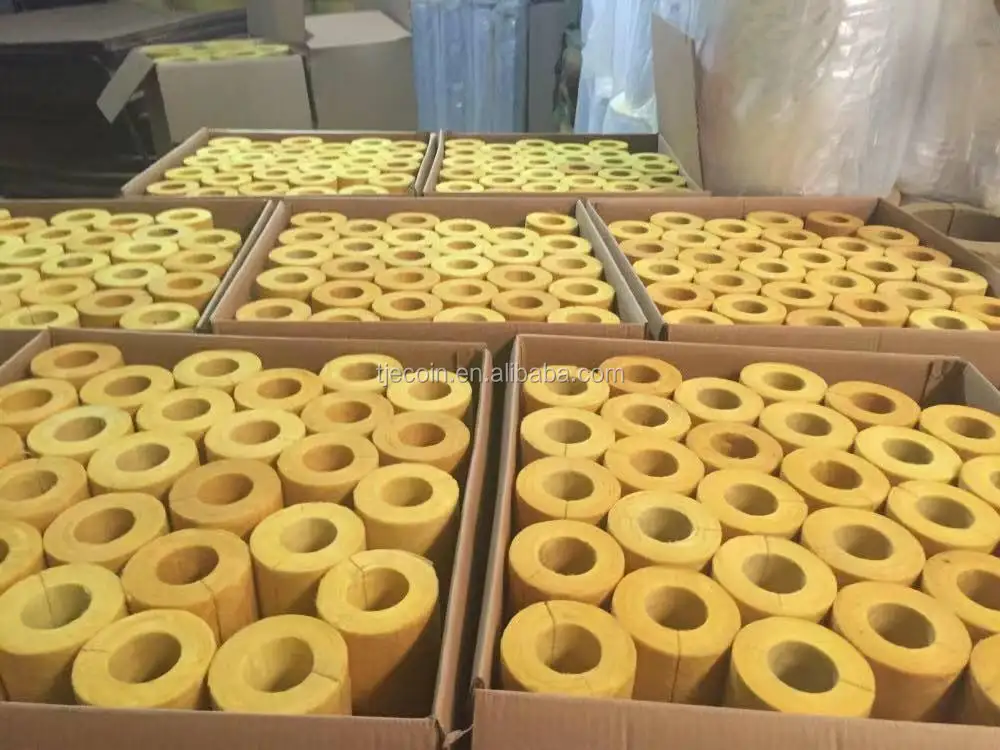 Reinforced Glass Wool Insulation Pipe: Customized Fiberglass Duct ...