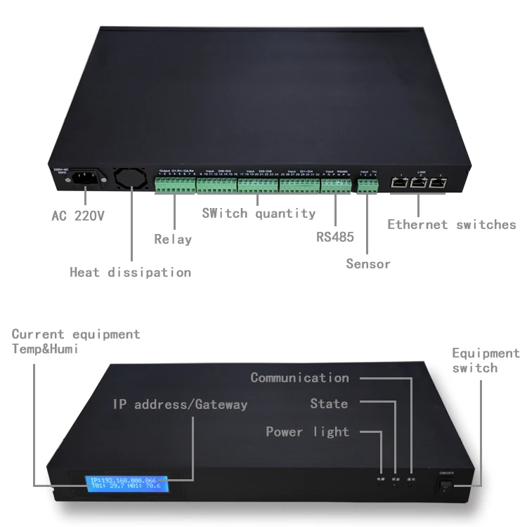 Indoor Remote Environment Monitoring System - Data Sensors