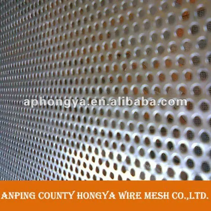 Round Hole Perforated Screen Punched Circle Hole Sheet/plate/mesh Net ...