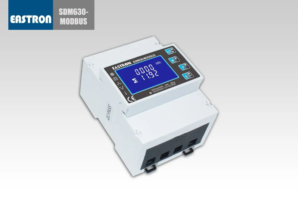Sdm630-modbus Three Phase Four Wire Energy Meter Rs485 Modbus Rtu Multi ...