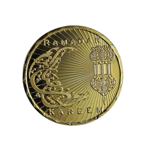 Wholesale Custom Arab Souvenirs Coin,Gold Plated Octagonal Old Islamic ...