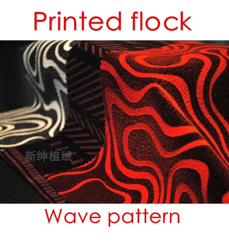 Flocking Coated Blackout Fabric For Curtain - Buy Flocking Coated ...