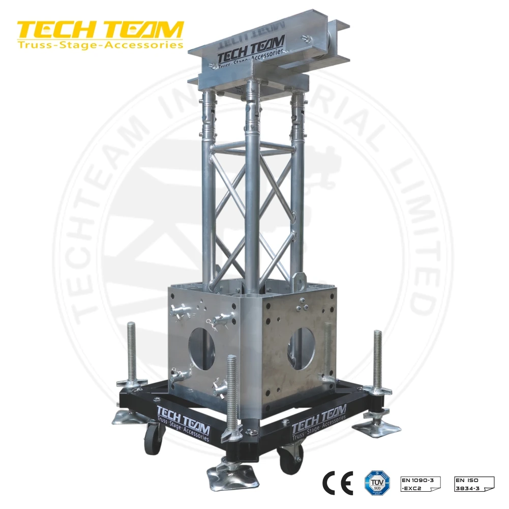 Ground Support Tower Truss / Truss Lift Tower For Truss System - Buy ...