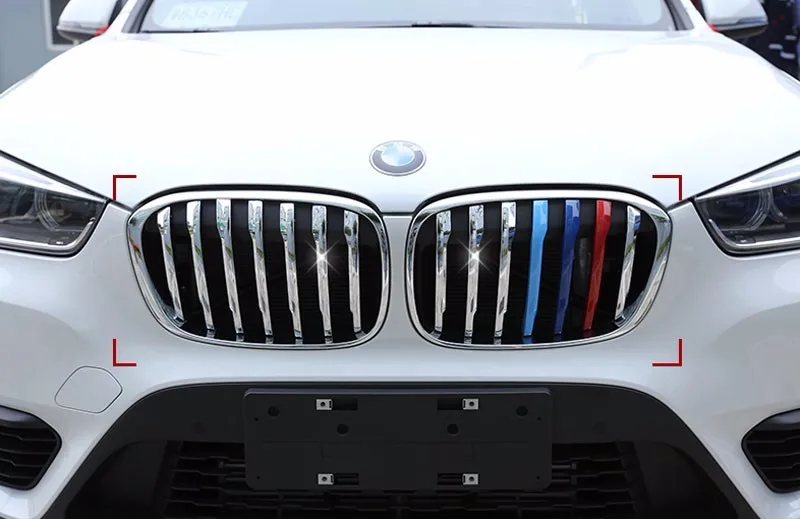 14pcs ABS Chrome for BMW X1 F48 - Decorative Grille Strips