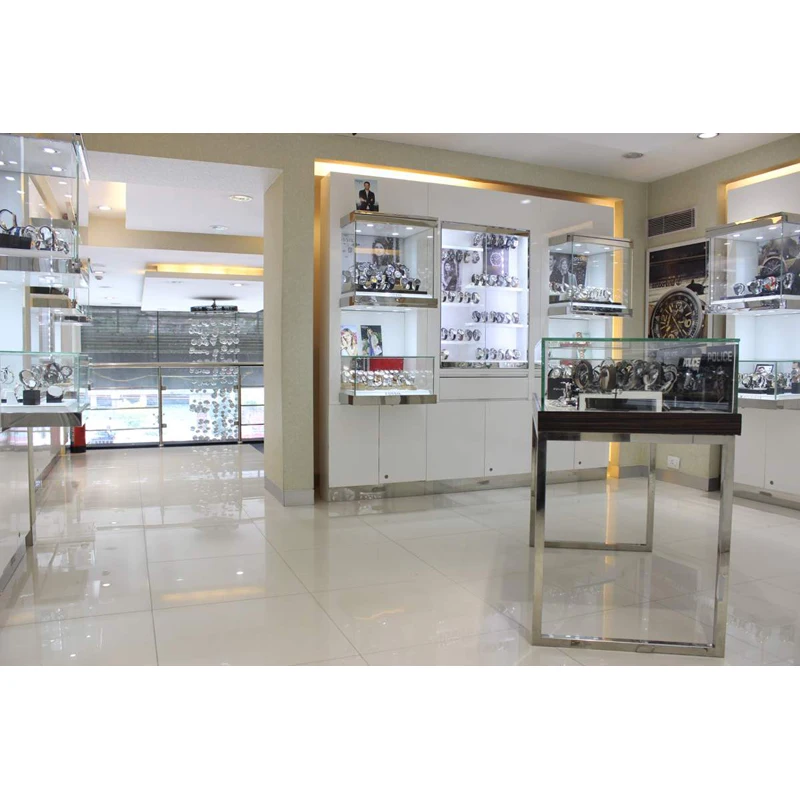 Glass Top Popular Materials Cashier Display Counter - Buy Glass Display ...