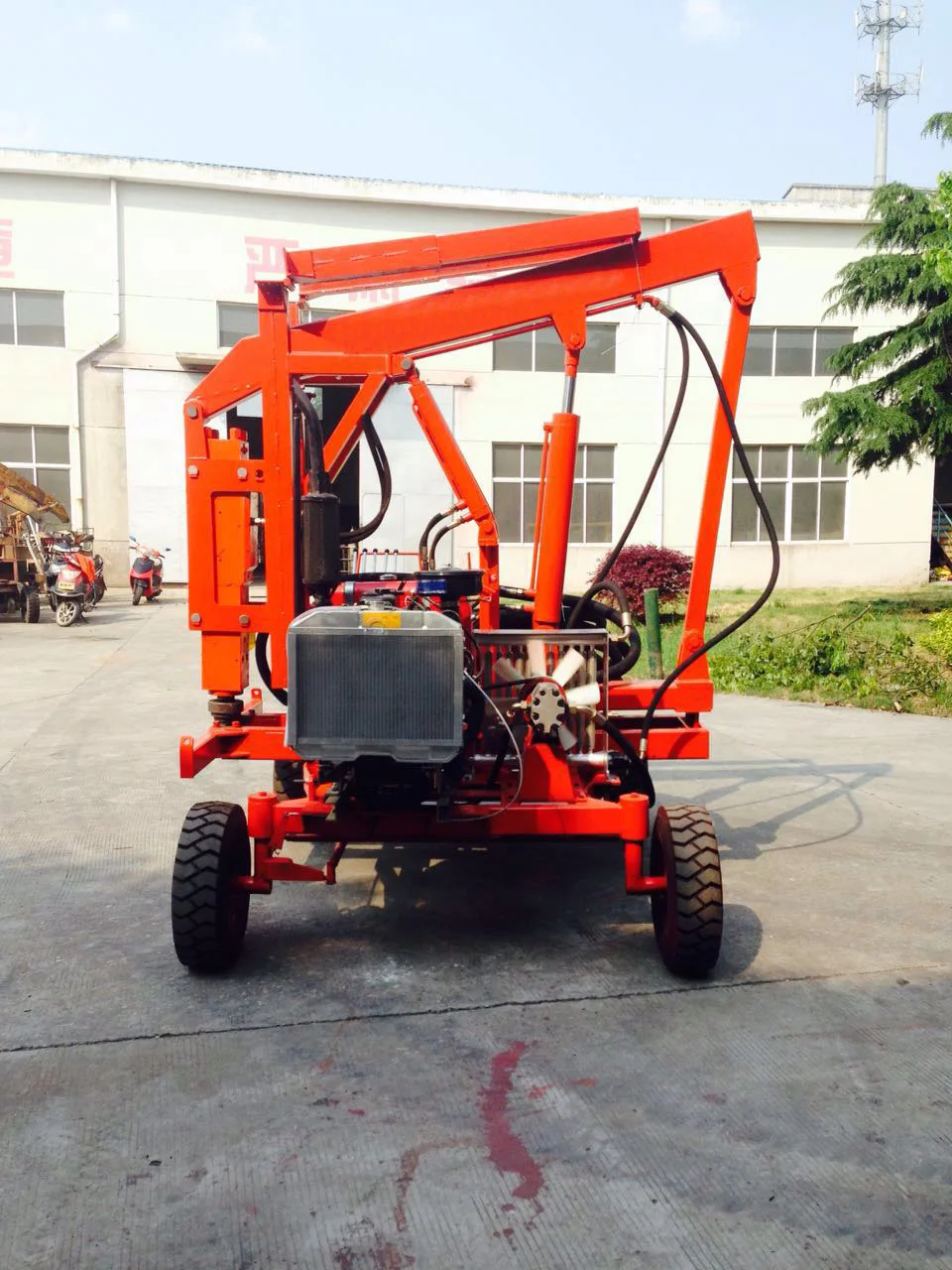 Cheap Price Hydraulic Ground Screw Piling Machine - Buy Piling Machine ...