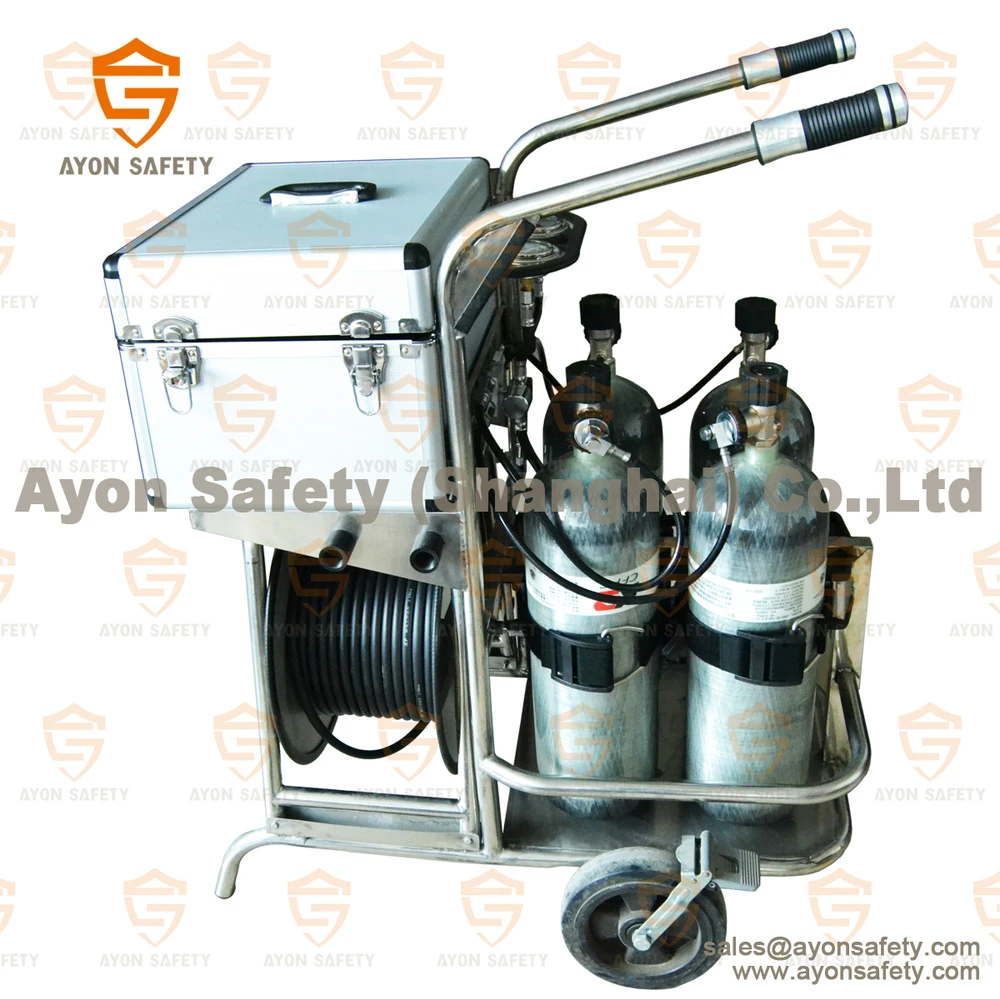 Trolley Mounted Air Breathing Apparatus(scba) Mine Rescue Equipment ...