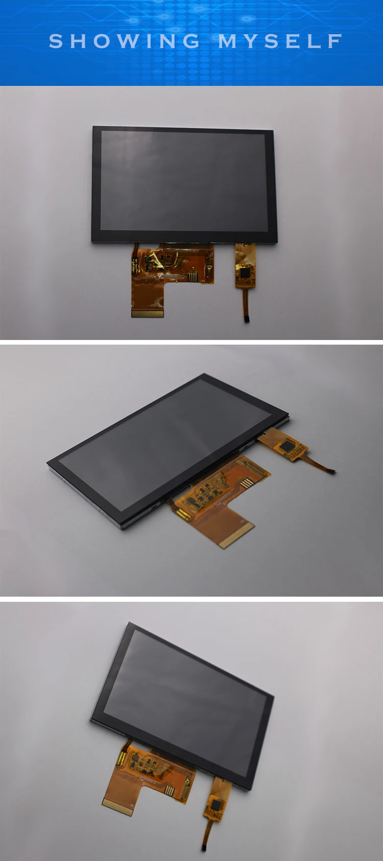 Lcd Display 5 Inch Tft Lcd Display Module 5" Inch 800x480 Tft Lcd Touch ...