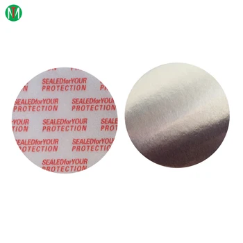 Sealed For Your Protection Induction Seal Liner For Cosmetic Can/bottle ...