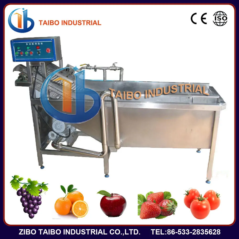 High Output Potato Washing Plant/potato Washing Machine With Brush ...