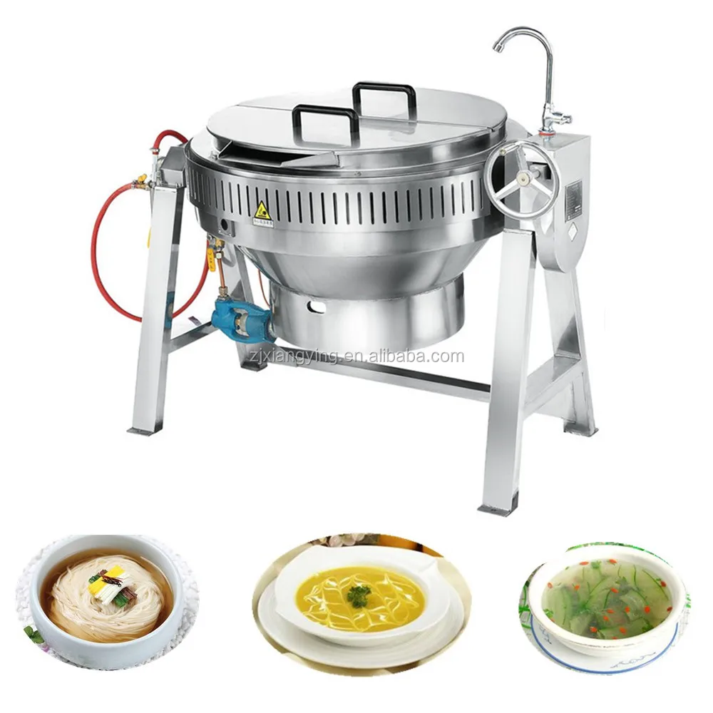 Xygt -60 Kitchen Equipment Soup Making Machine Industrial Gas Boiling ...