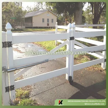 Three Rail Pvc Paddock Fence Gate - Buy Pvc Paddock Fence Gate,Fence ...