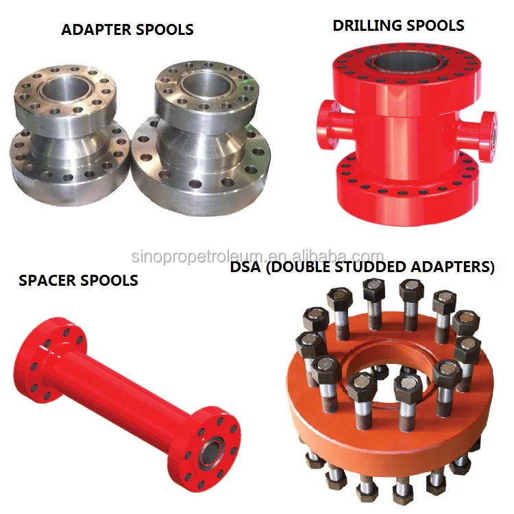 Api 6a Wellhead Accessories Double Studded Adapter Flanges - Buy High ...