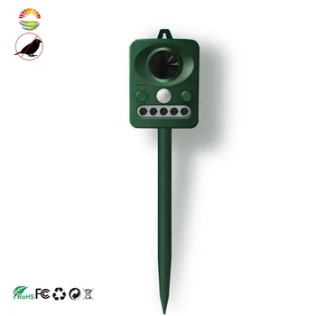 Best Selling Waterproof Solar Ultrasonic Bird Scarer Animal Repeller ...