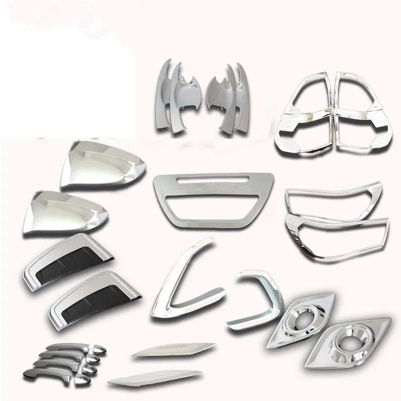 Car Garnish Complete Full Kits For Toyota Hilux Revo 2016 2017 Abs ...