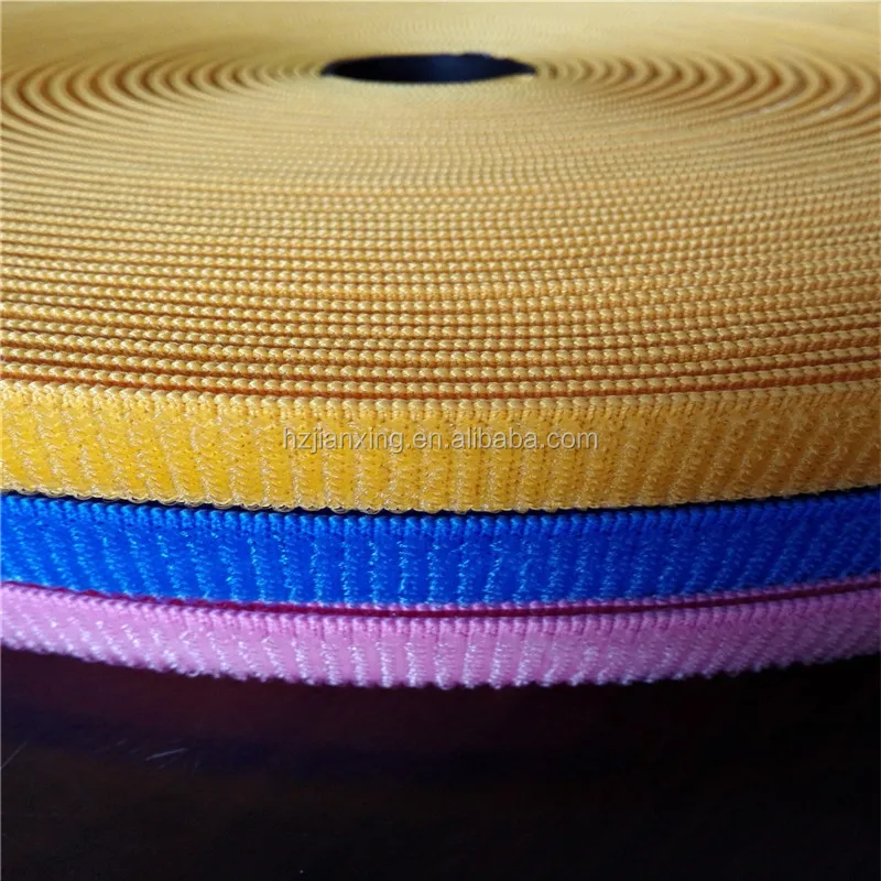 Nylon Elastico Un-napped Fastener Colorato Un-napped Velcro Elastico ...