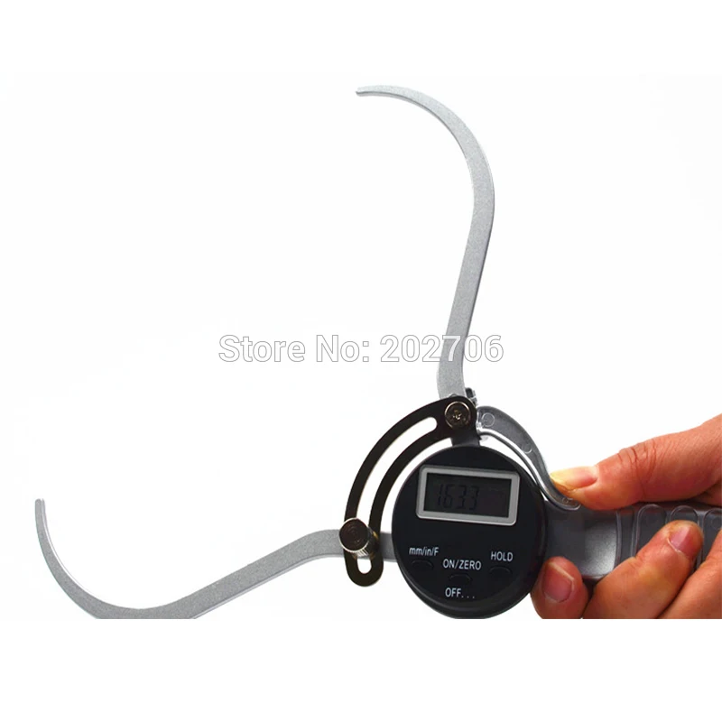 12.7-165mm Inside Caliper Spring Loaded Id Digital Caliper 150mm 6inch ...