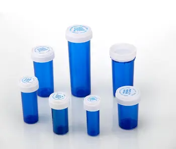 Reversible Cap Vials Push Down And Turn Medical Bottle Pharmacy Screw ...