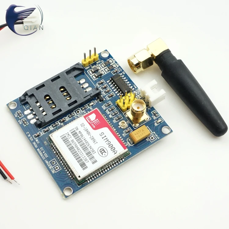 Sim900a Extension Module Gsm/gprs/stm32 5v 900/1800mhz Board Antenna ...