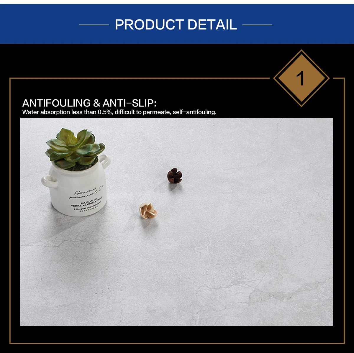 40x40 Marble Floor Tiles - Durable, Stylish, and Versatile