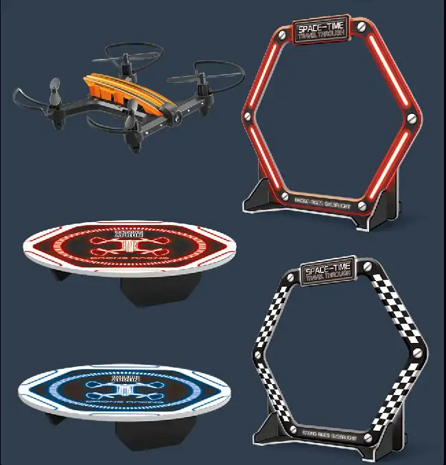 Dwi Fpv Drone Racing With Obstacle Course Flight Force Racing Drone ...