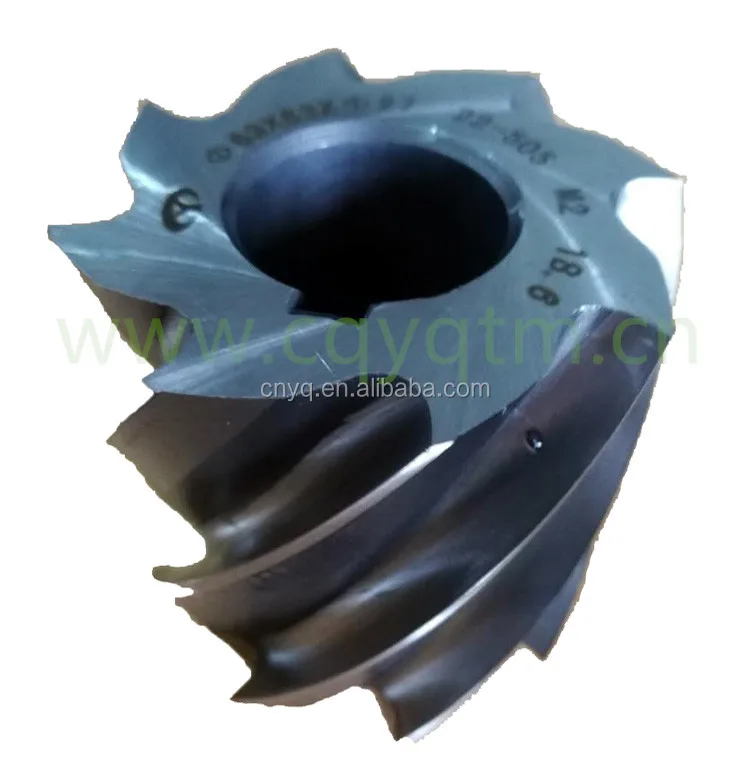 HSS M2 D63~100mm Cylindrical Cutter With TIALN Coating, Plain Milling ...