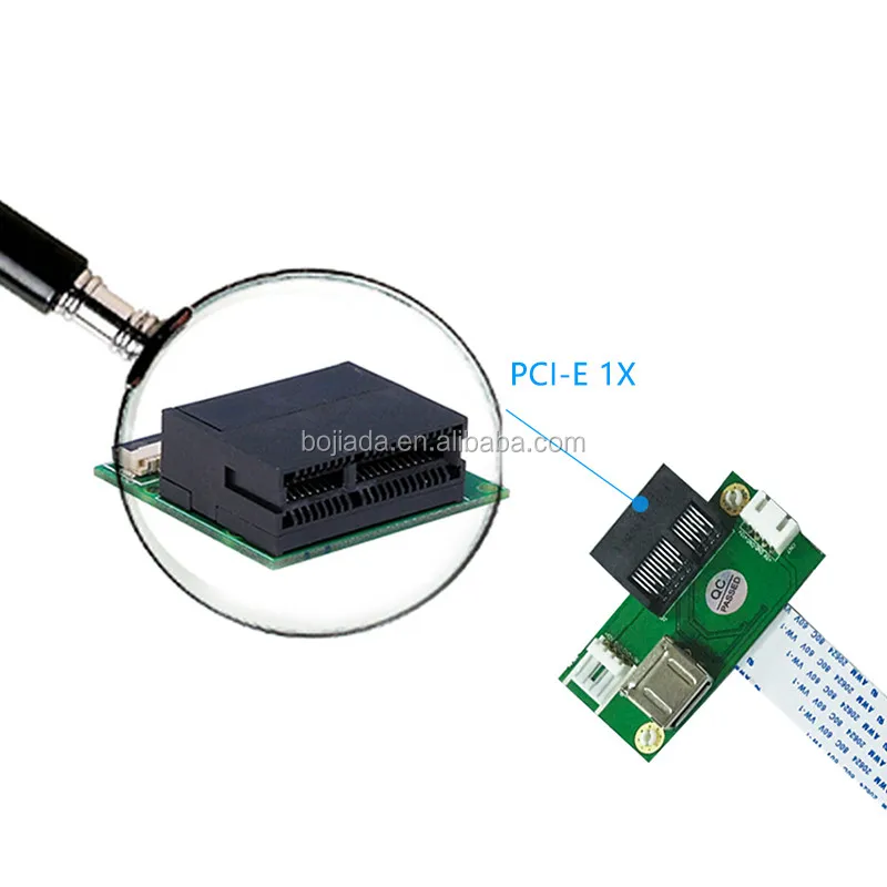 Mini Pcie Mpcie 52pin To Pci-e 1x Slot Usb 2.0 Adapter Riser Card 180 ...