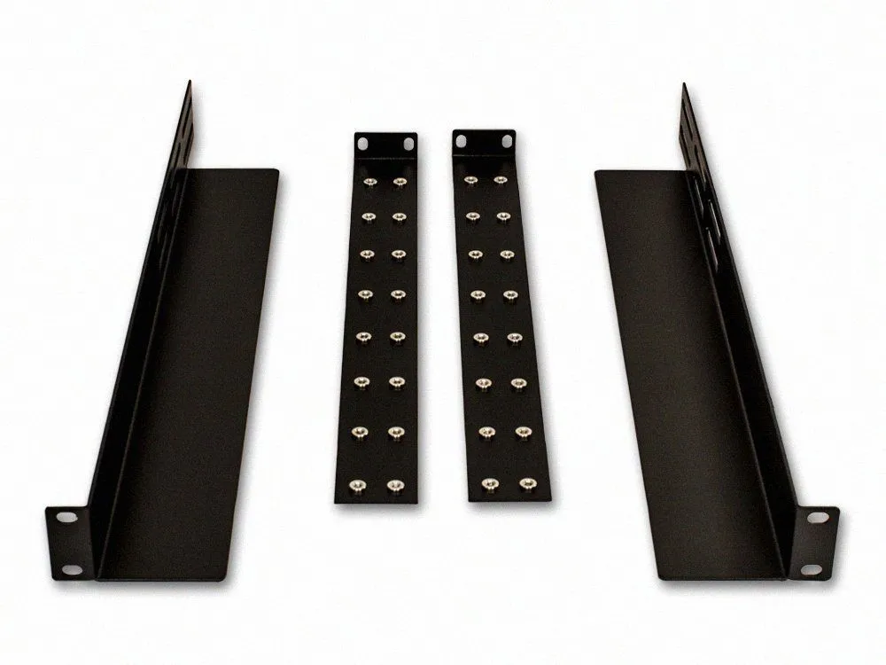 Professional Adjustable Rack Mount Metal Server Shelf Shelves Rail ...