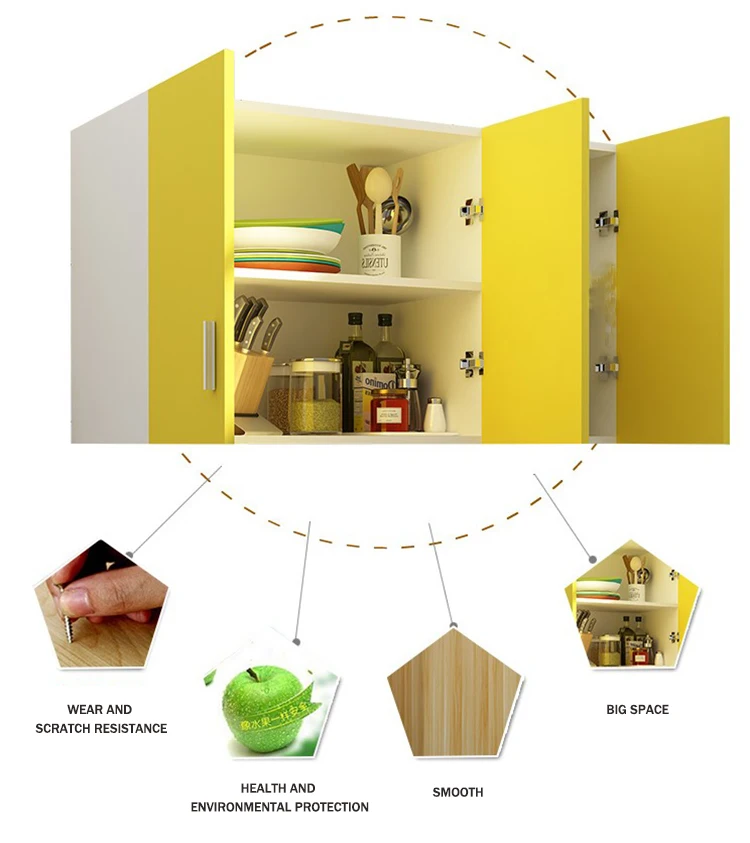 Customizable Wall-Mounted Storage Lockers for Kitchen