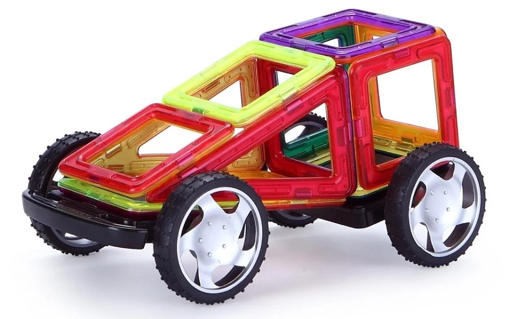 Small Car Wisdom 3d Magnetic Build Block - Buy Magnetic 3d Block,Kids ...