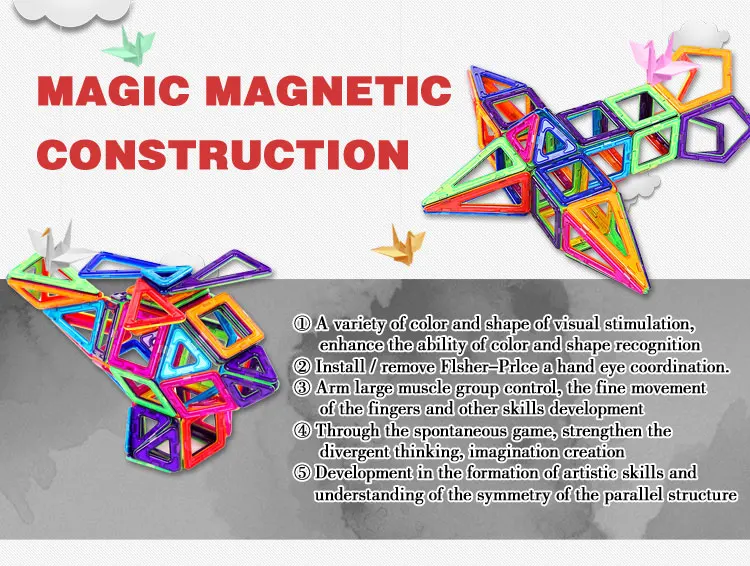 Wholesale Magnetic Building Slices Triangle Shape Building Block ...
