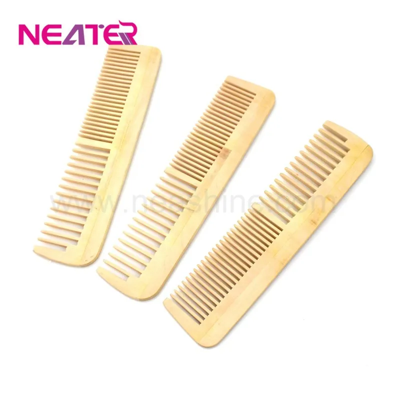 Eco Friendly Compact Wide Tooth Detangling Fsc Wooden Hair Comb - Buy ...