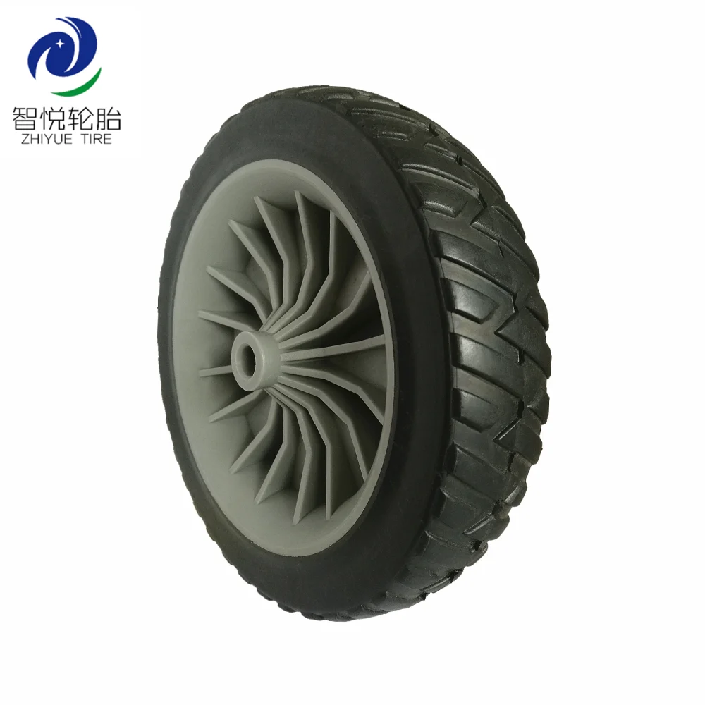 Plastic Wheel 7 Inch Semi Pneumatic Wheels For Toolbox - Buy Semi ...
