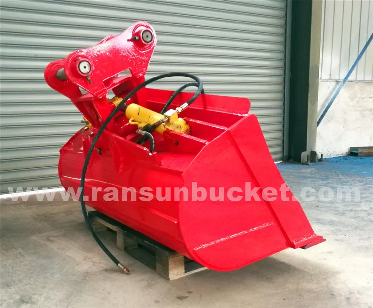 Slope Finishing Machinery Excavator$digger Tilt Bucket - Buy Heavy Duty ...