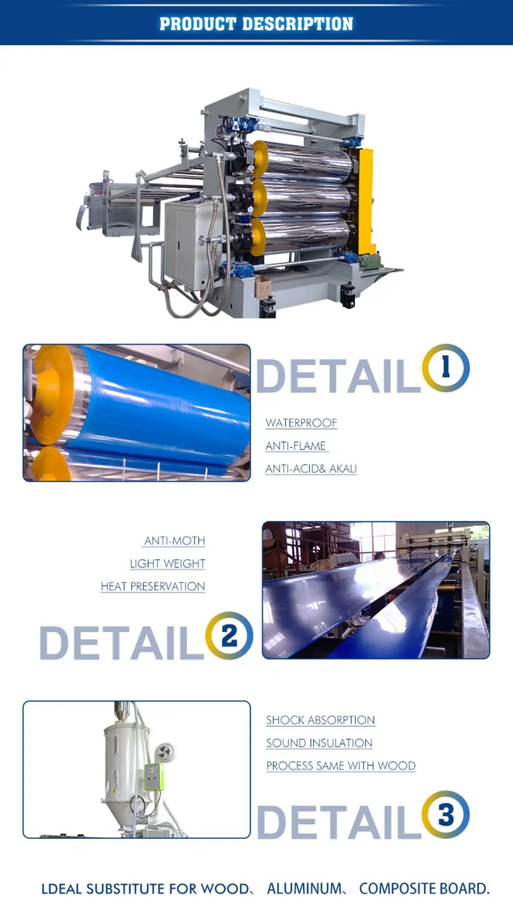 Professional PP Plastic Sheet Extrusion Machine - Price for Custom ...