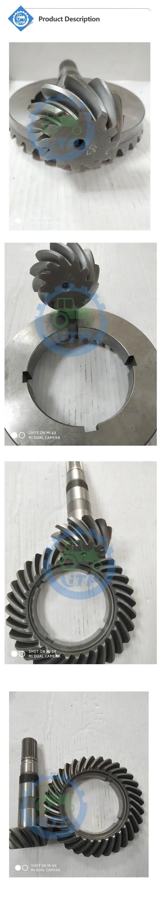 Top Grade Bevel Gear Kit Re204873 Suitable For John Deere For Farm ...