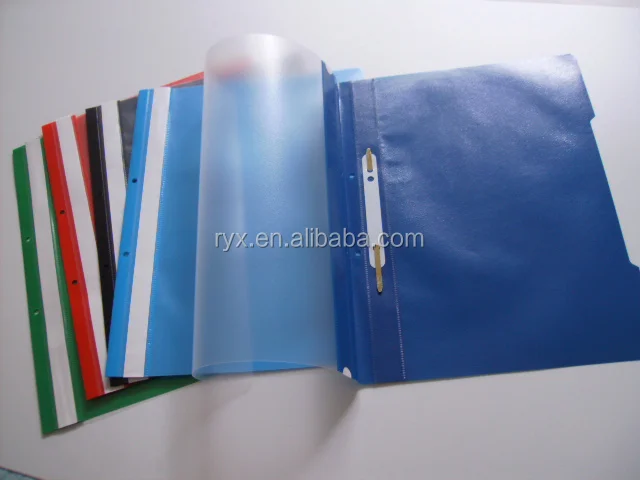 Eco-friendly Clear Plastic Report Covers - Durable & Customizable