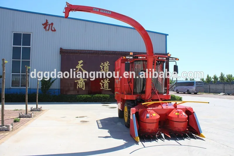 Self-propelled Tractor Mounted Napier Forage Silage Harvester - Buy ...