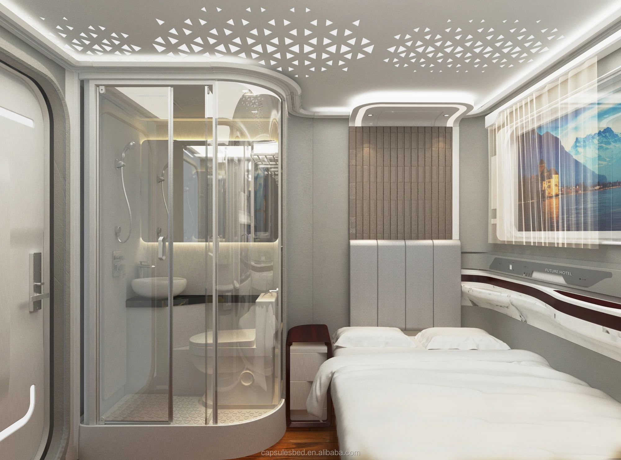 Modularly Munufactured Compact And Luxurious Mini Smart Prefabricated ...