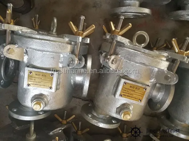 Marine Cast Steel Sea Water Strainer Mud Box - Buy Ship Use Mud Box ...