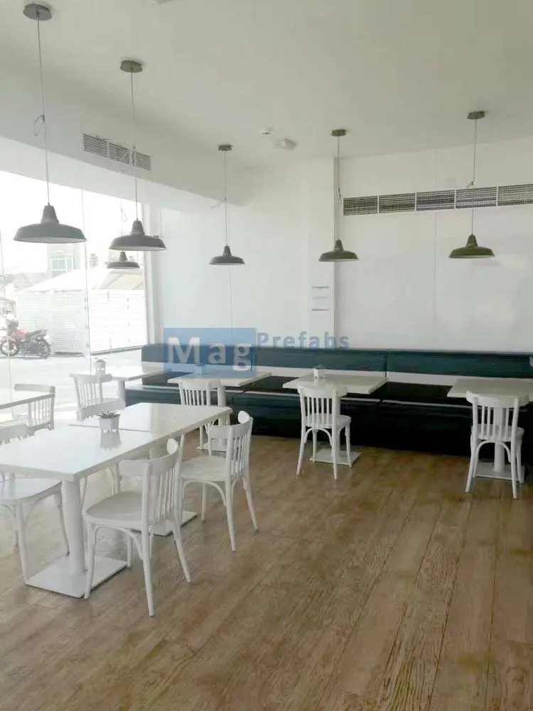 Prefabricated Flatpack Container Van Restaurant Coffee Shop| Alibaba.com