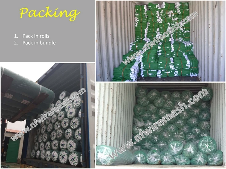 Dust Proof Mesh - Green Construction Safety Net by NIANFA