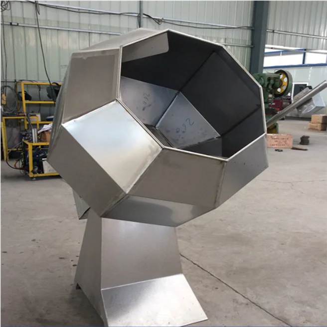 New Sale Snack Octagonal Mixer Potato Chips Seasoning Machine Popcorn ...