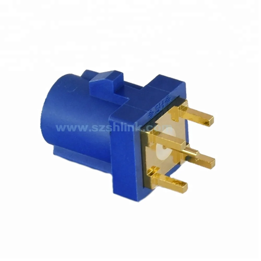 Fakra Plug Pcb Mount Connector & Blue Gps Mini Rf Connector Pcb,Quick ...
