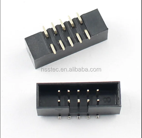 2mm 2.0mm Pitch 2x5 10 Pin SMT SMD Male Shrouded Box Header IDC ...