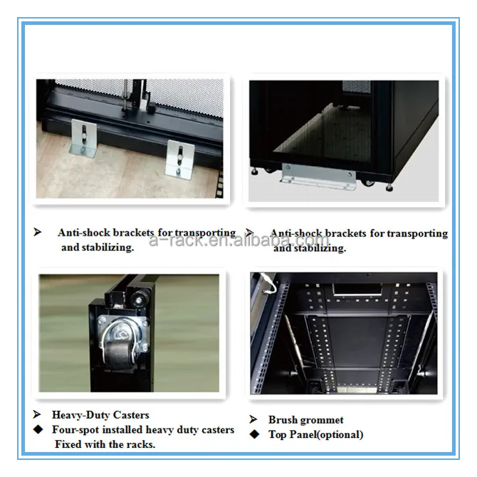 42u-52u Data Center Rack/network Cabinet/server Rack With Vertical ...