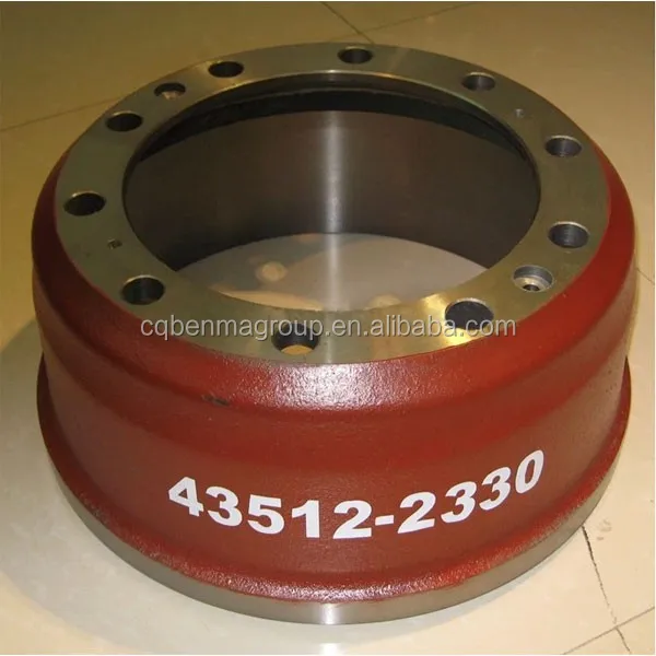 Heavy Duty Truck Brake Drum OEM 43512-37110 for Hino