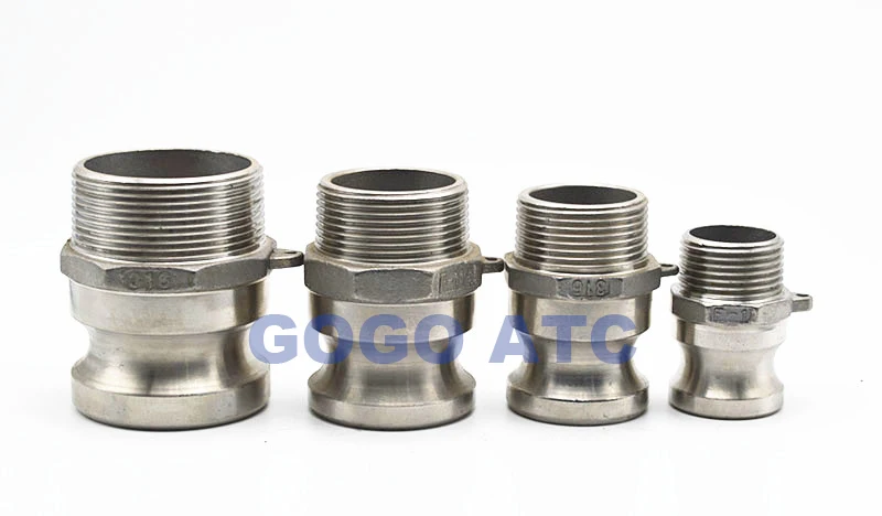 High Quality Compression Coupling Male Thread Quick Coupler Type F Dn25 ...