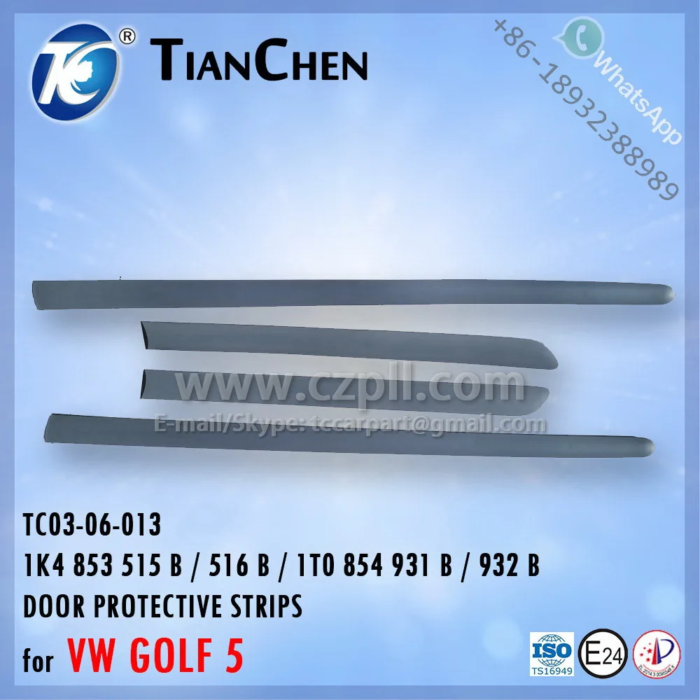 Door Protective Strips For Golf 5 Gti 1k4 853 515 B / 516 B / 1t0 854 ...