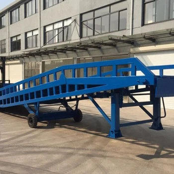 Manufacturer Steel Forklift Mobile Loading Dock Ramp Low Price - Buy ...